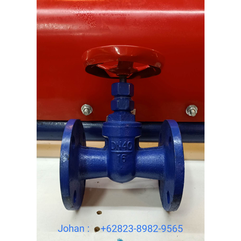 Jual Gate Valve DN 125 5inci PN16 Besi Gerbang Katup mengatur aliran ...