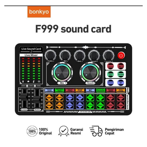 Jual SOUNDCARD F999 ORIGINAL bonkyo | Shopee Indonesia