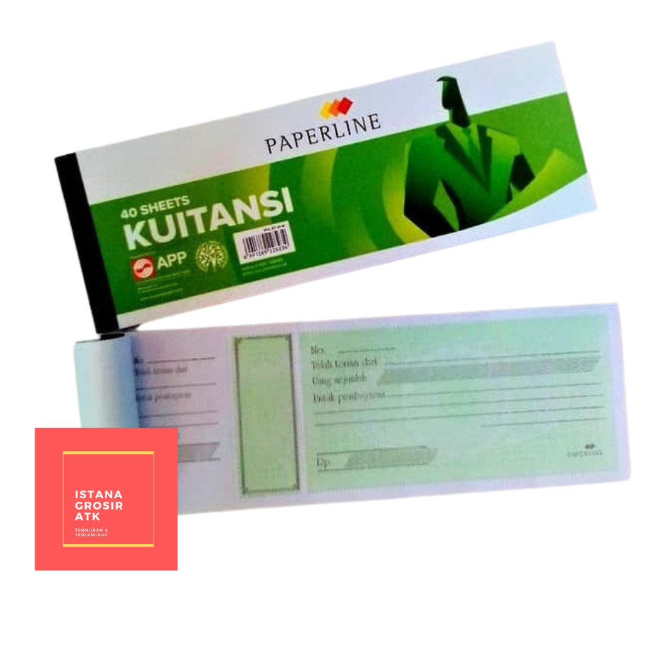 Jual PAPERLINE Buku kwitansi /Kwitansi custom / Kwitansi Paperline PPL ...