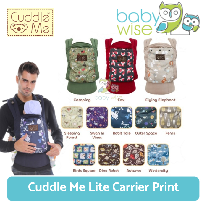 Jual Cuddle Me Lite Carrier Print - Gendongan Bayi | Shopee Indonesia