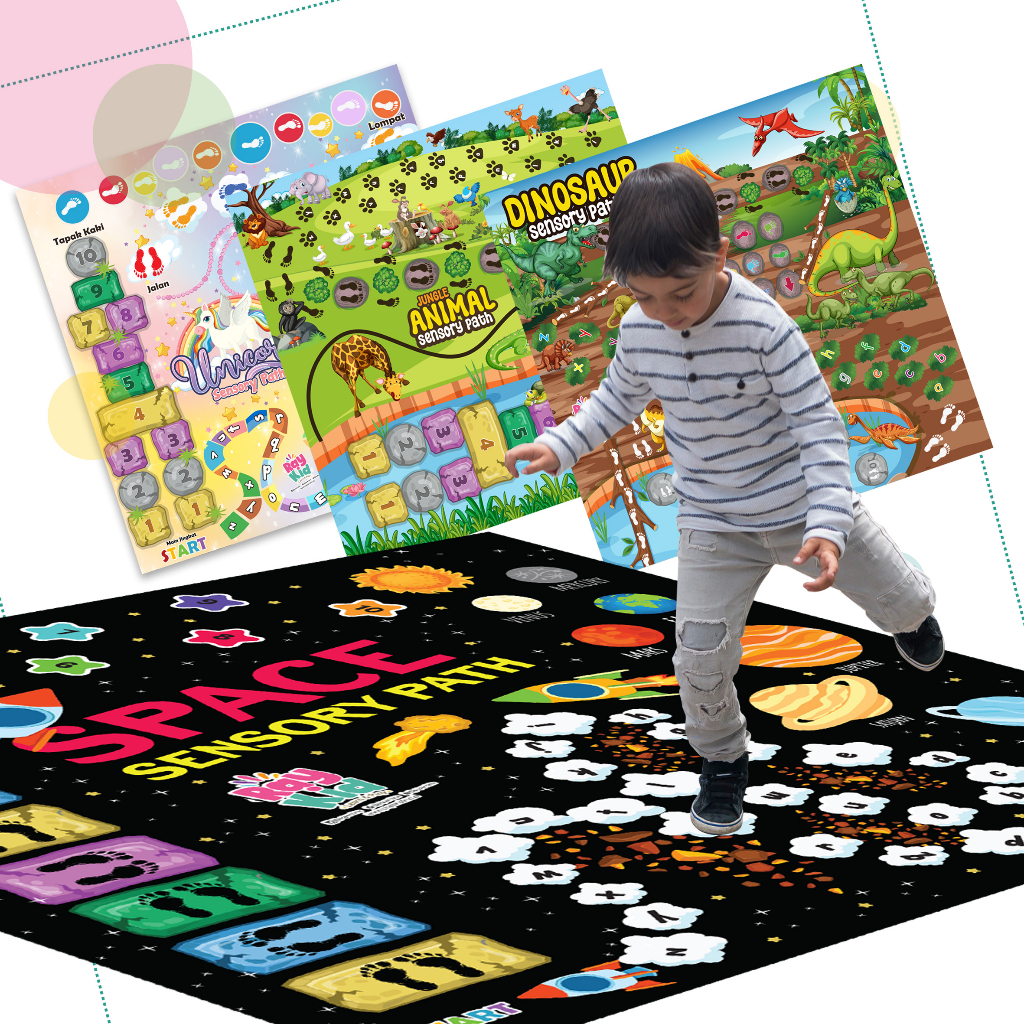 Jual Playmate sensory mainan edukasi anak karpet alas bermain ukuran 2 ...