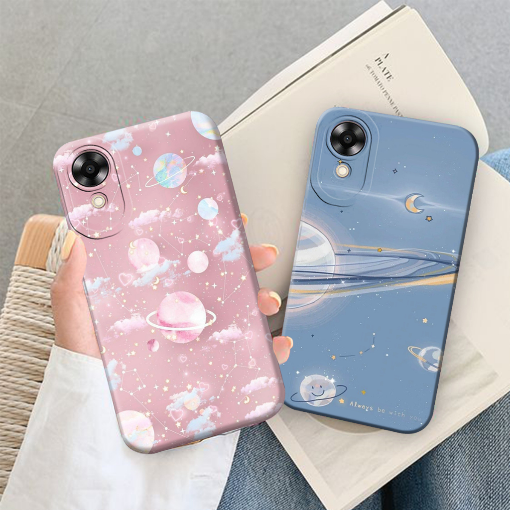 Jual [OK11] Softcase Oppo A17k Motif Astronot Aesthetic - Case Terbaru ...