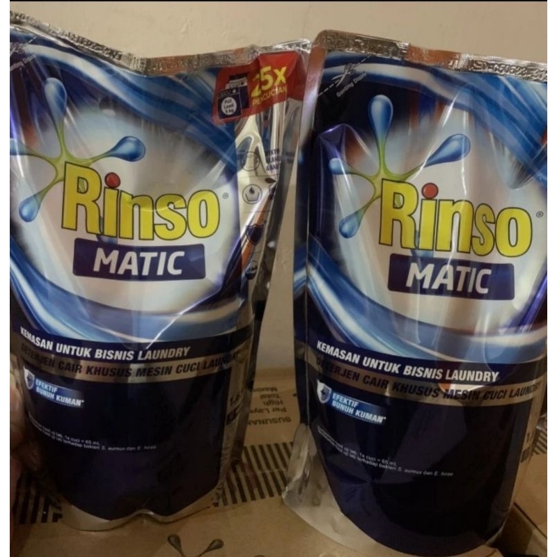 Jual rinso matic deterjen 1.65L | Shopee Indonesia