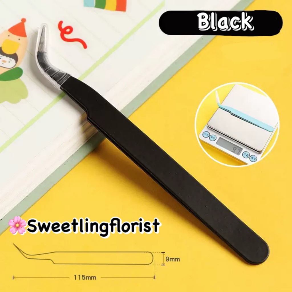 Jual Tweezer Pinset Penjepit Sticker Scrapbook Tools Warna Pastel Lucu ...