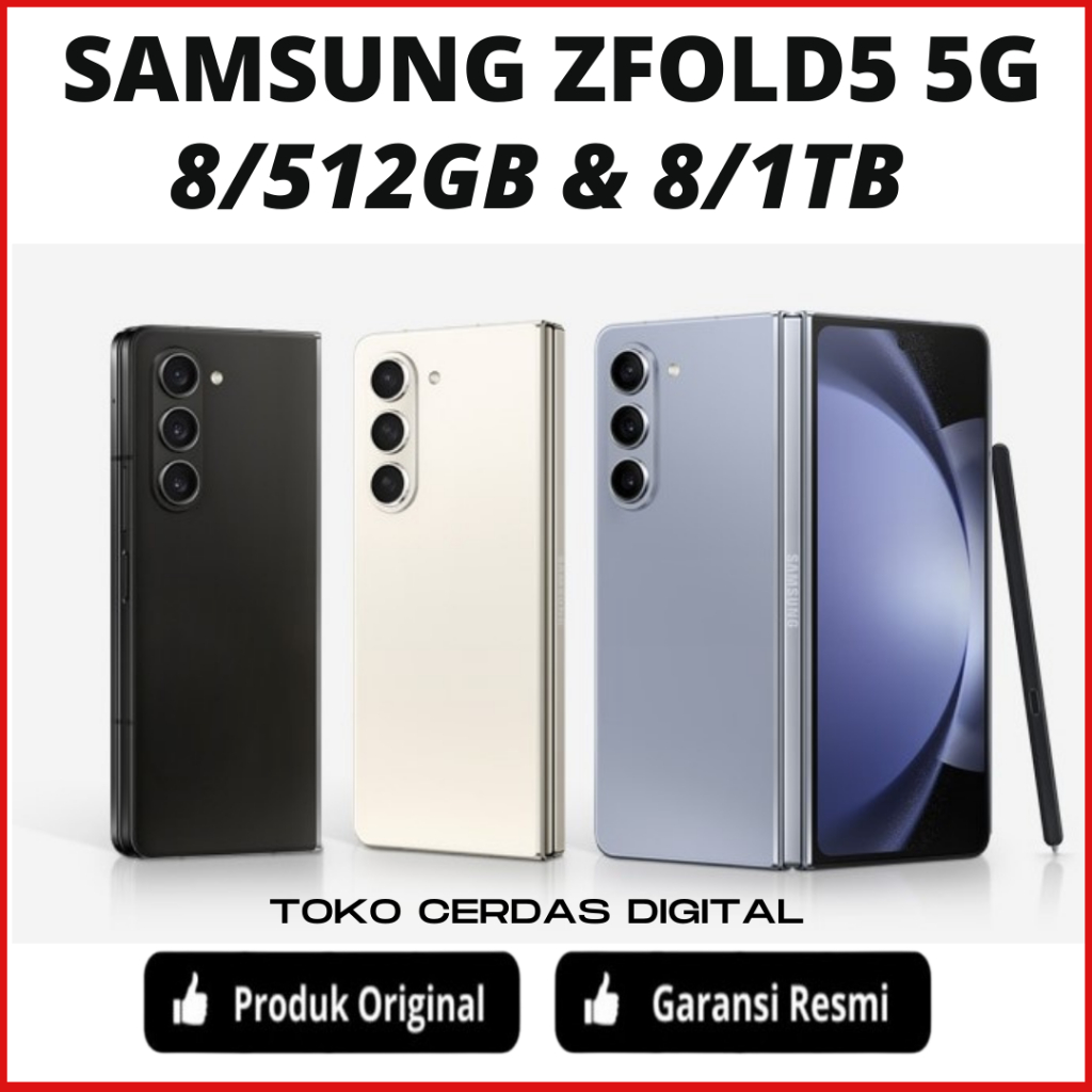 Jual Samsung Galaxy Z Fold 5 5G 12/512GB 12/1TB 12/256GB RAM 12GB ROM 512GB 1TB 256GB Fold5 ...