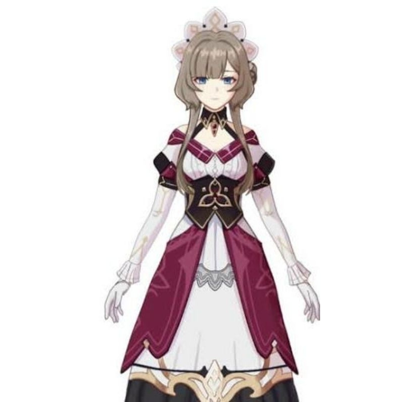 Jual sandrone dress cosplay costume genshin impact | Shopee Indonesia