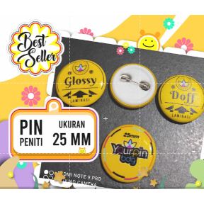Jual Pin 25mm minimal order 20 piece | Shopee Indonesia