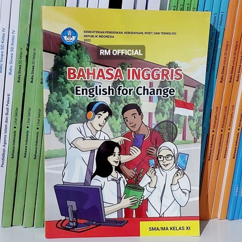 Jual Buku SMA Bahasa Inggris Kelas 11 SMA/SMK/MA Kurikulum Merdeka English for Change | Shopee ...