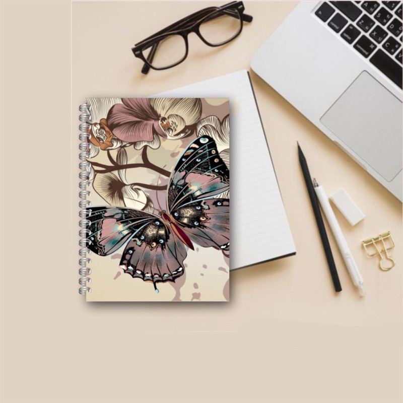 Jual Notebook A5 Buku Catatan A6 Hvs 50 Lembar 100 Halaman | Shopee ...