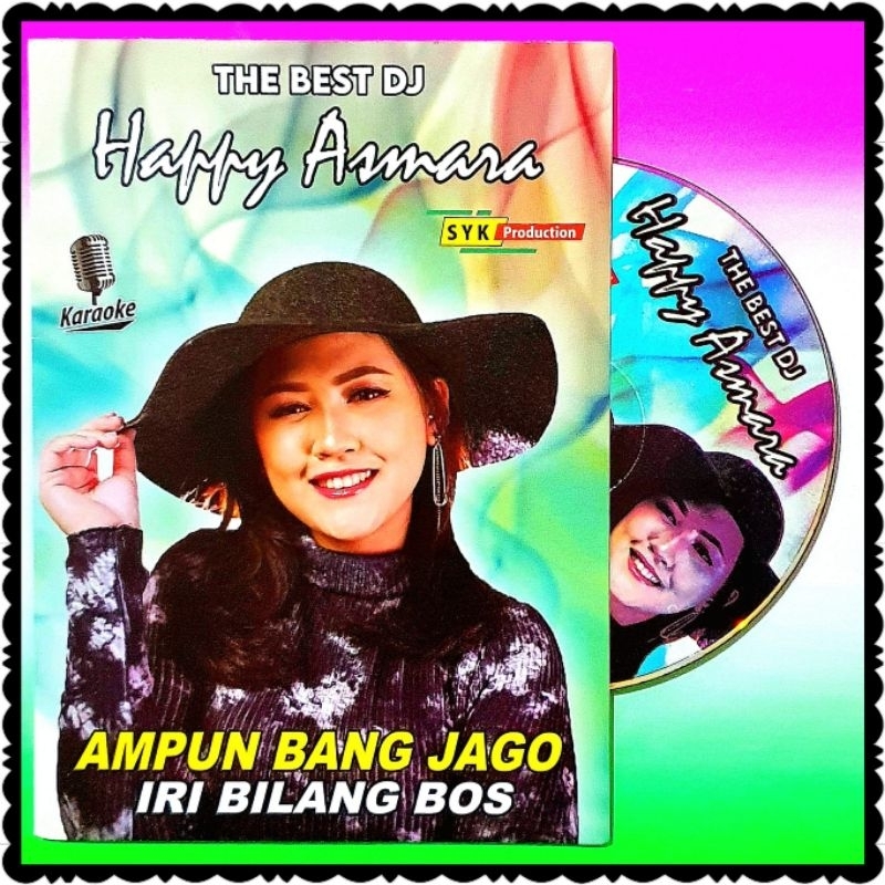 Jual KASET VCD ORIGINAL LAGU KARAOKE DANGDUT HAPPY ASMARA VOCAL ON OF AKTIF-KASET LAGU HAPPY ...