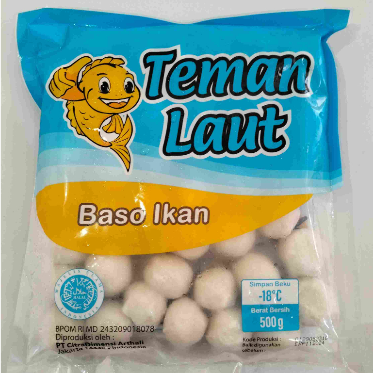 Jual TEMAN LAUT BASO IKAN (500 Gram) | Shopee Indonesia