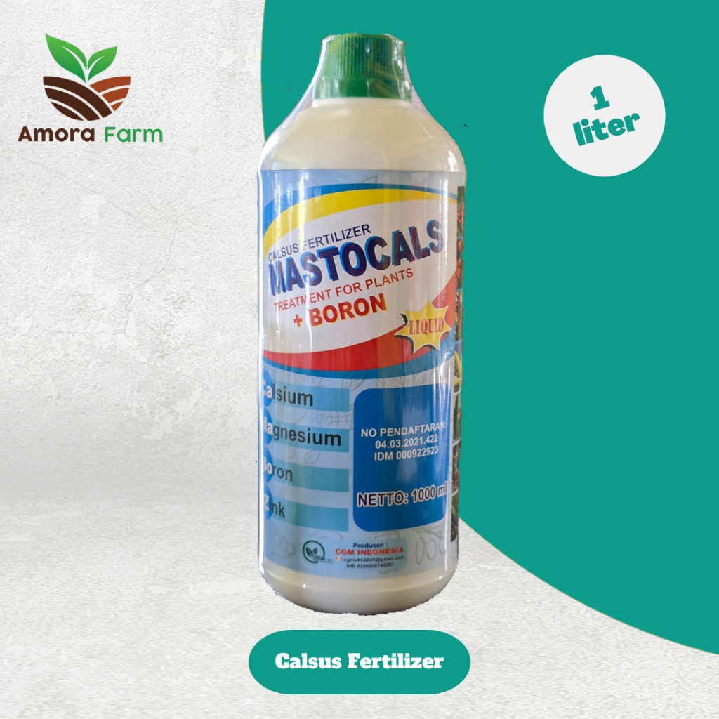 Jual Calcus Fertilizer MASTOCALS Treatment For Plants + Boron 1liter ...
