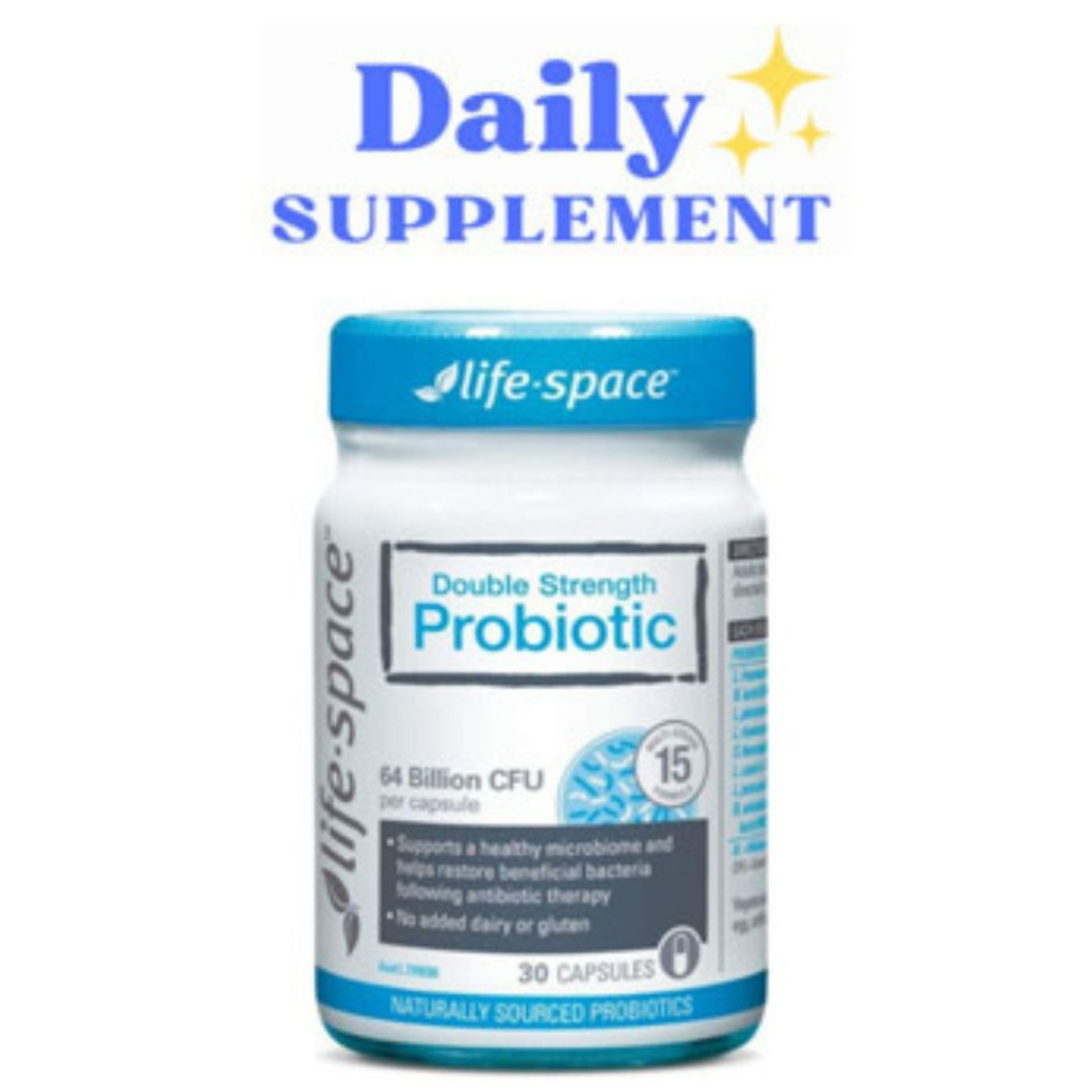 Jual Life Space Double Strength Probiotic - 30 Capsules | Shopee Indonesia