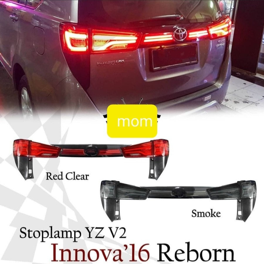 Jual Lampu Stop lamp / stoplamp belakang Smoke V2 All New Innova Reborn ...