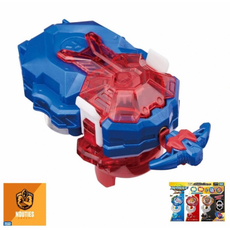 Jual Beyblade Burst DB Launcher Full Custom Bearing Long Power Takara ...