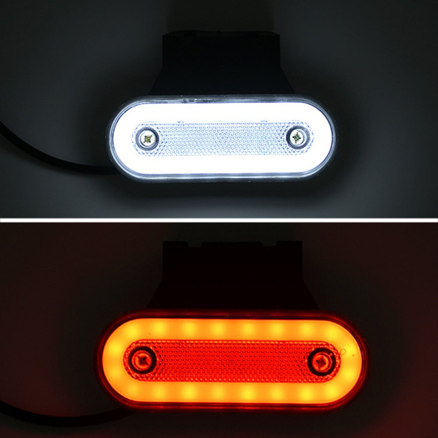 Jual Lampu Bak Samping Side Lamp Truk Bus 12v 24v Universal Terang | Shopee Indonesia