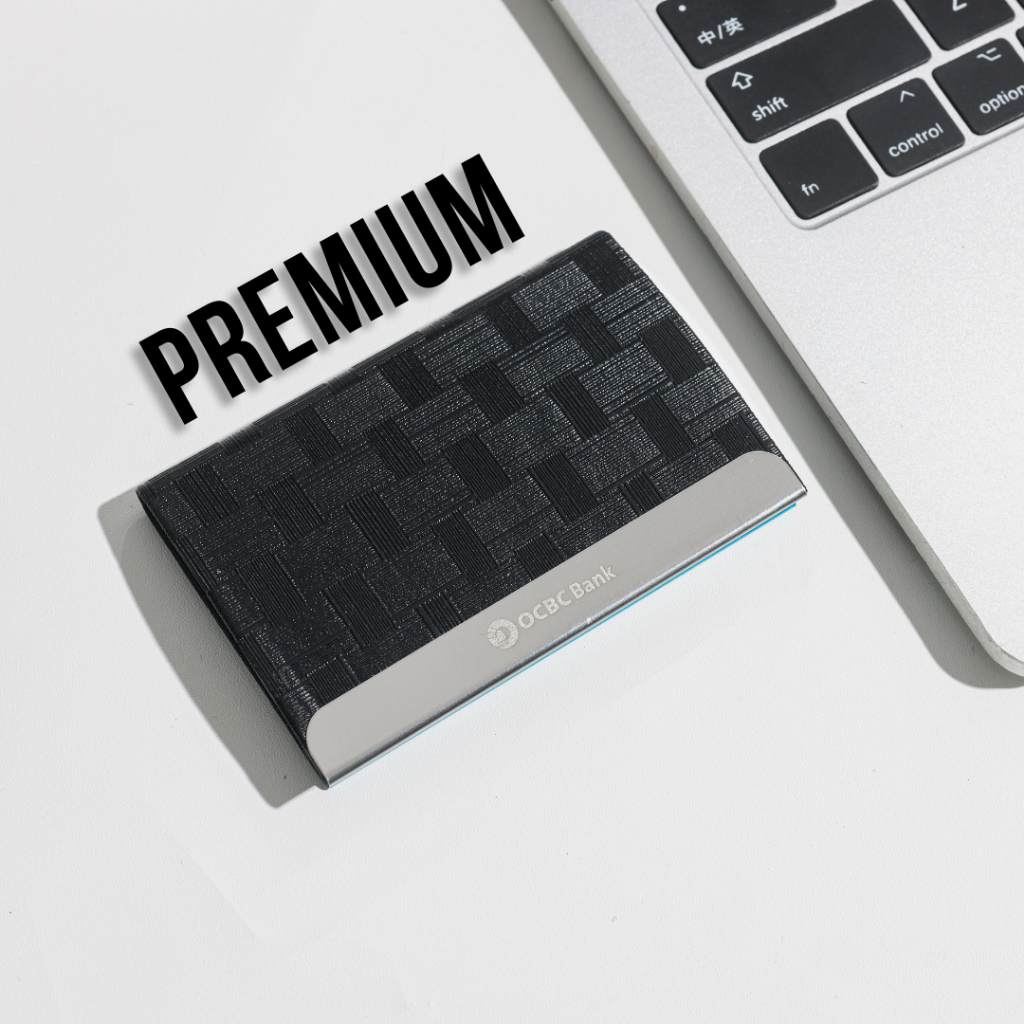 Jual Custom Tempat Kartu Nama Stainless Name Card Holder Dompet Pria ...