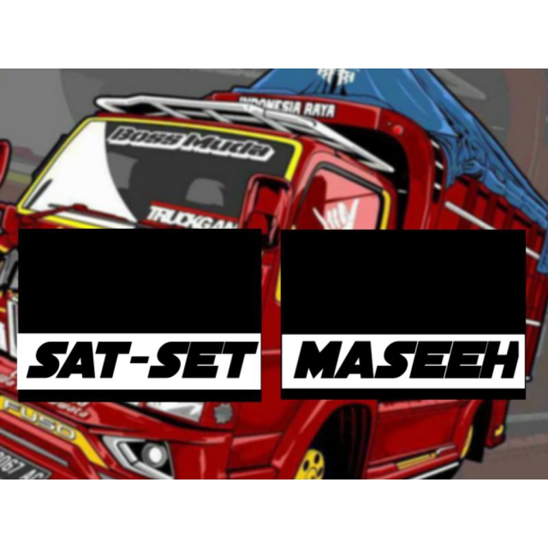 Jual kepet truk/mudguard truk/sticker truk/variasi truk | Shopee Indonesia