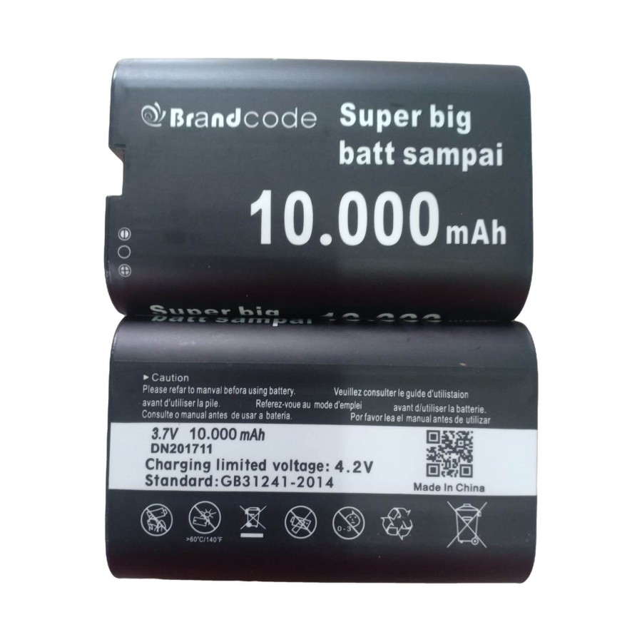 Jual Baterai Battery Brandcode 10000 mAh Universal original | Shopee ...