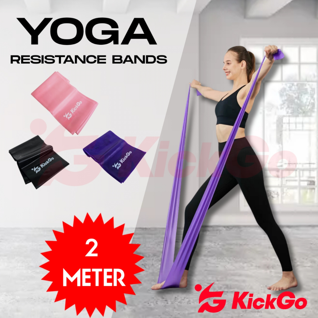Jual KickGo Yoga Resistance Band Kain Resistance Sheet Flexi Band ...