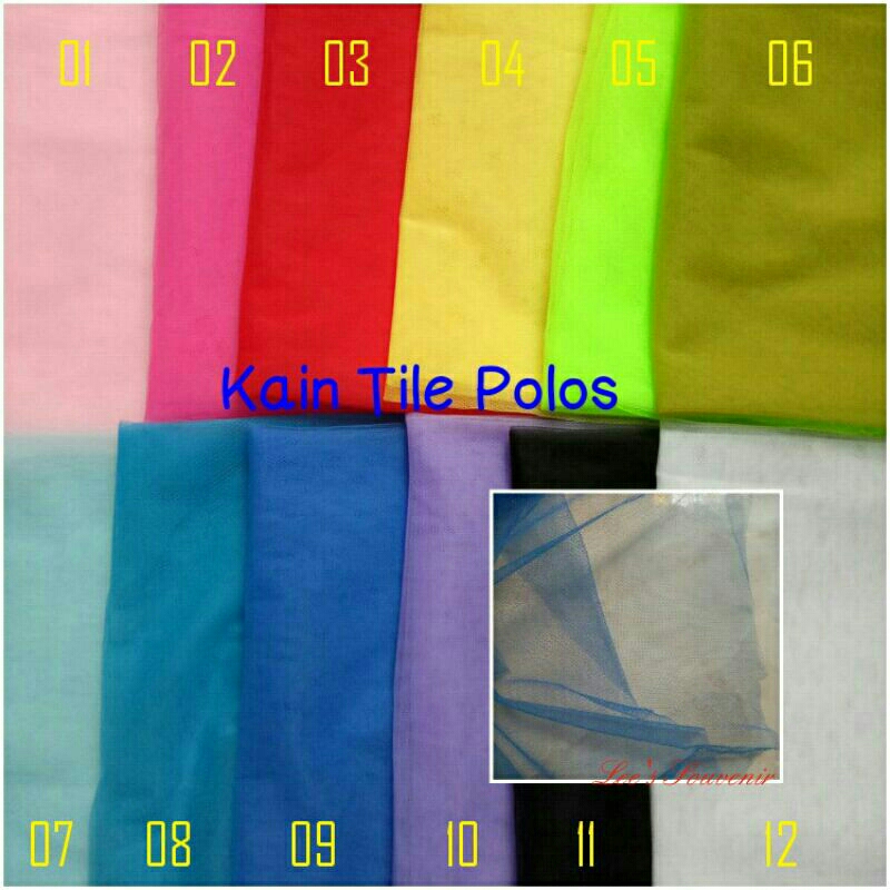 Jual Kain Tile Polos | Shopee Indonesia