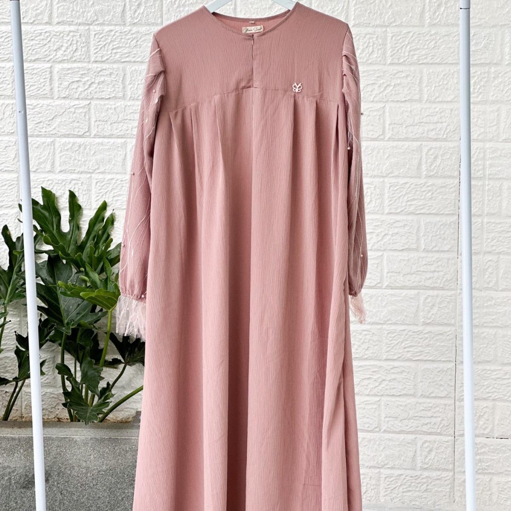 Jual Yumi dress brukat Yoryu by Yoora Sarah | Shopee Indonesia