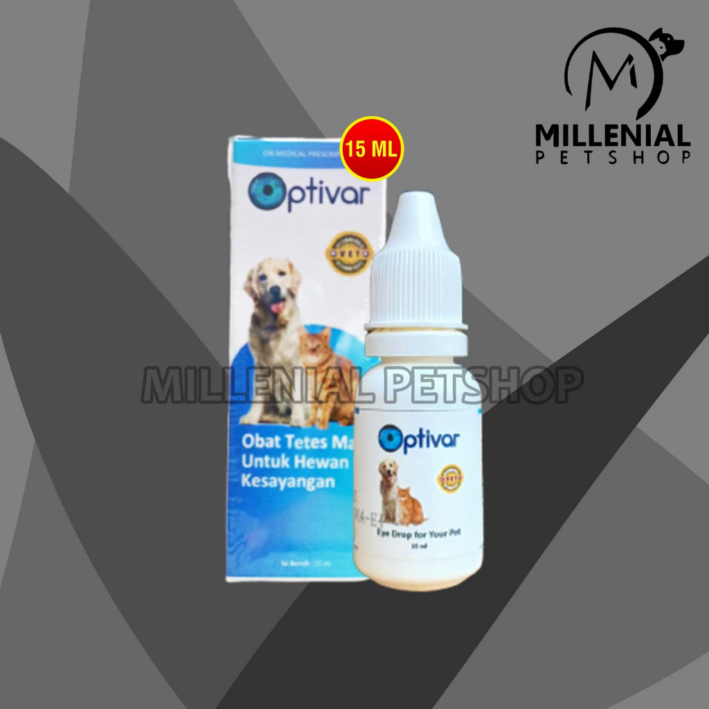 Jual Obat Tetes Mata Anjing Kucing Optivar 15ml | Shopee Indonesia