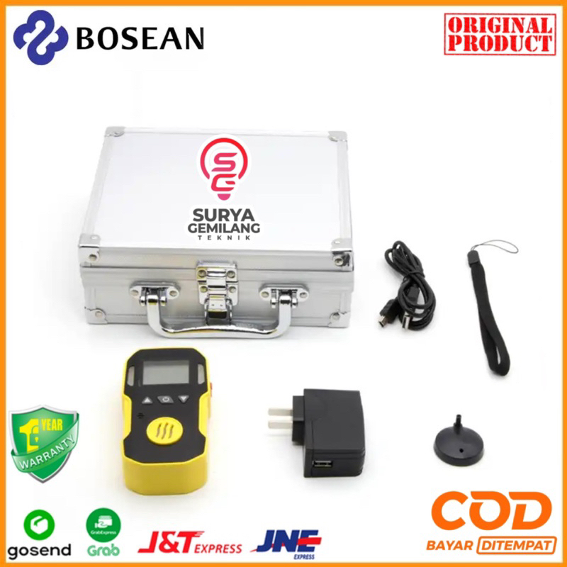 Jual Nitrogen Gas Detector N2 N Molecular Tester Bosean Monitor Gauge ...