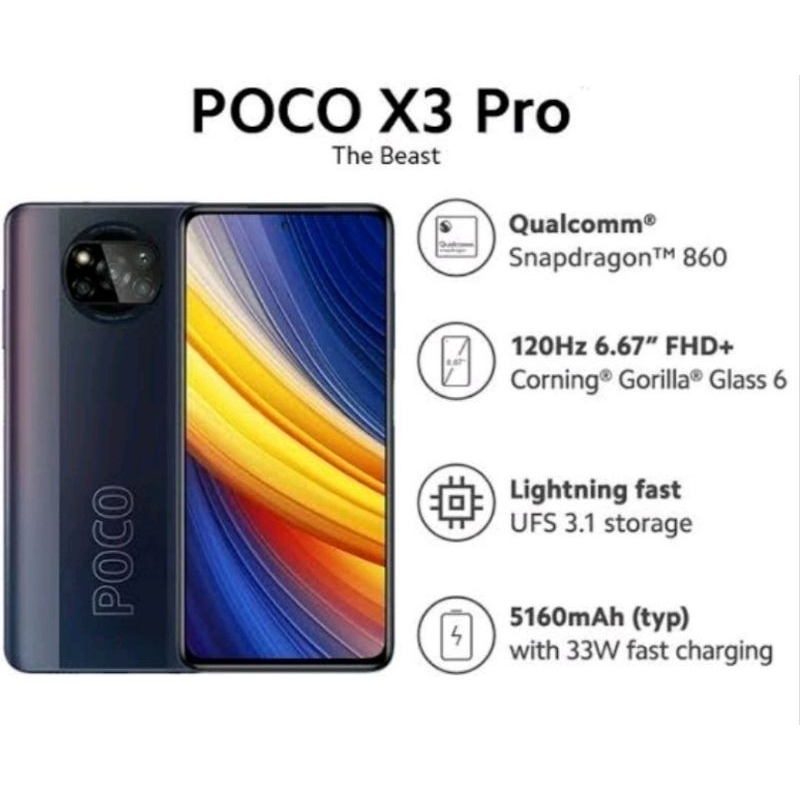 Jual Xiaomi Poco X3 Pro RAM 8GB ROM 256GB (Second) | Shopee Indonesia