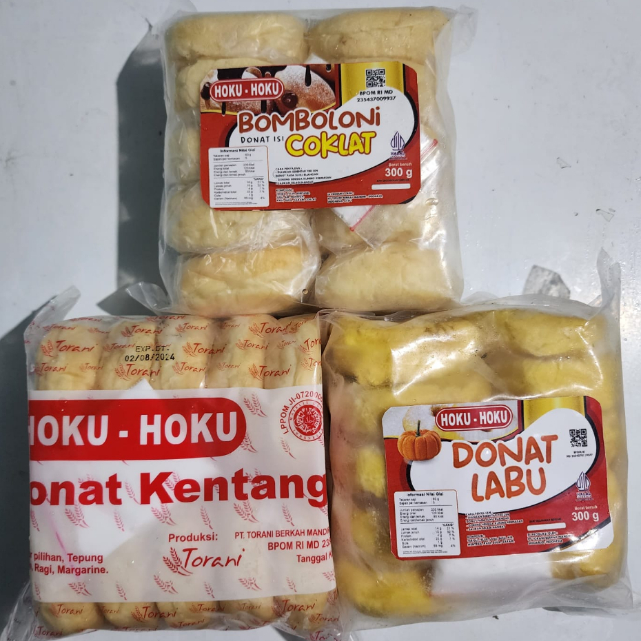 Jual Hoku Hoku Donat Kentang, Labu Kuning, Bomboloni (300gr) | Shopee Indonesia