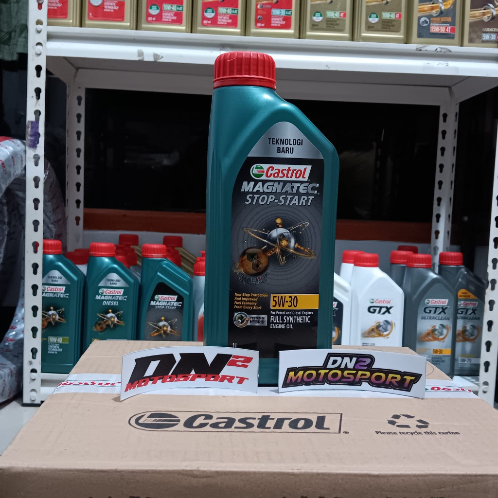 Jual Oli Mesin Mobil Castrol MAGNATEC Stop-Start 5W-30 Kemasan 1L - 1L ...