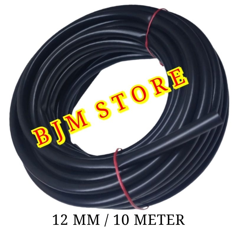 Jual Selongsong Kabel PVC 12MM-10M / Selang Pembungkus Kabel 12MM - 10 Meter / Isolasi PVC 12MM ...
