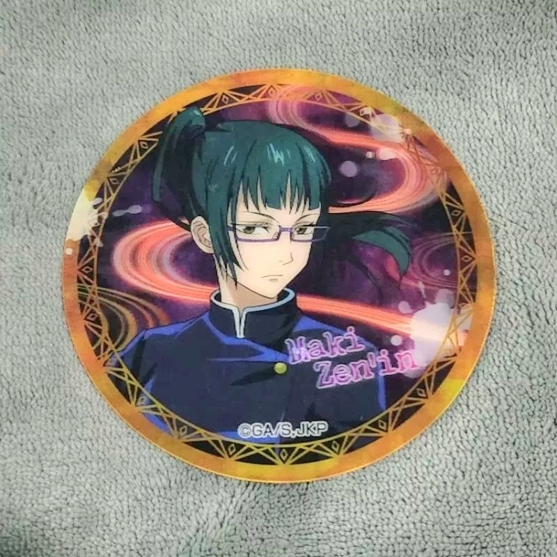 Jual Jujutsu Kaisen - Maki Zenin 3D Magnet Coaster / Megumi Fushiguro ...