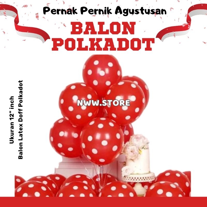 Jual BALON BANDO MERAH PUTIH DIRGAHAYU AGUSTUSAN FOIL | Shopee Indonesia