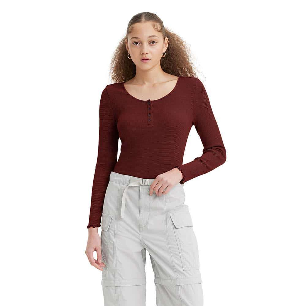 Jual Levi's® Women's Dry Goods Henley (A5910-0001) | Shopee Indonesia
