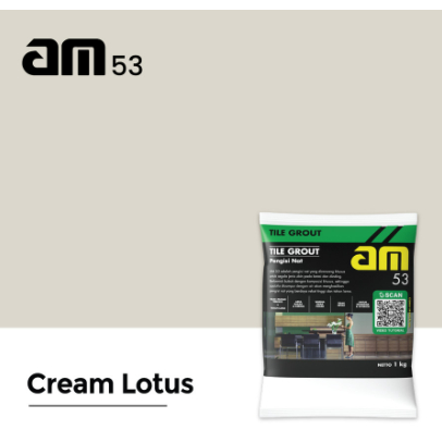 Jual SEMEN NAT AM 53 | PENGISI NAT KERAMIK | TILE GROUT 1 KG | Shopee ...