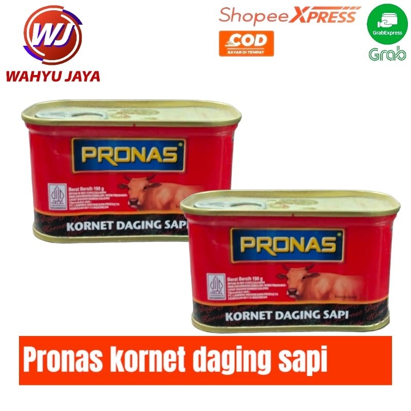 Jual pronas kornet daging sapi 198gr | Shopee Indonesia