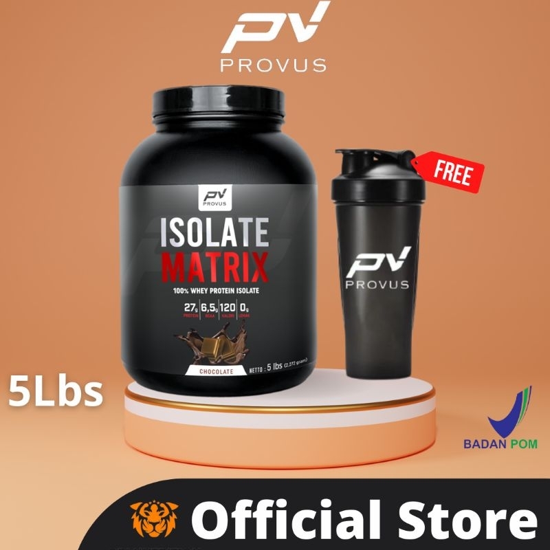 Jual PROVUS Whey Protein Isolate Matrix 5lbs 5 lb | Shopee Indonesia