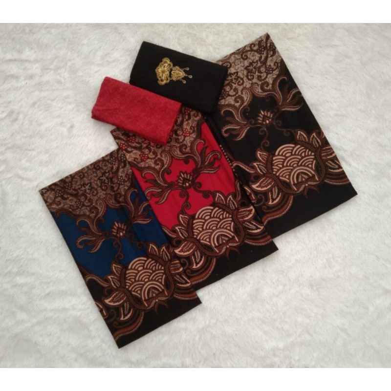 Jual Kain motif sakura kain kedjubung - Kain batik katun prima - kain ...