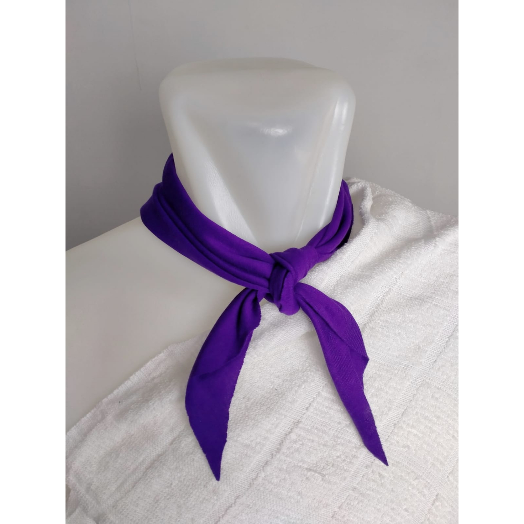 Jual SYAL WARNA SLAYER POLOS SYAL SEGITIGA BANDANA IKET SLAYER WARNA ...