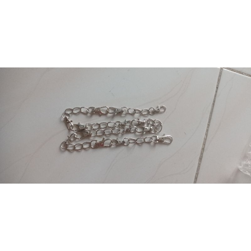 Jual ( 1 pcs ) Rantai Kunci Kandang / Lock Cage / Capit kandang ...