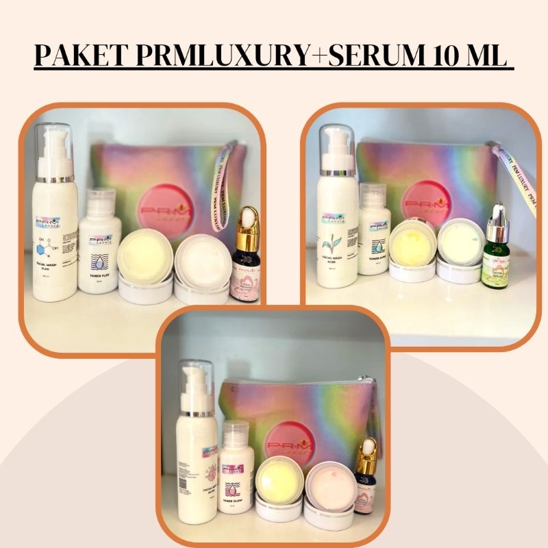 Jual PRMLUXURY GLOW ACNE FLEK +SERUM 10ML | Shopee Indonesia