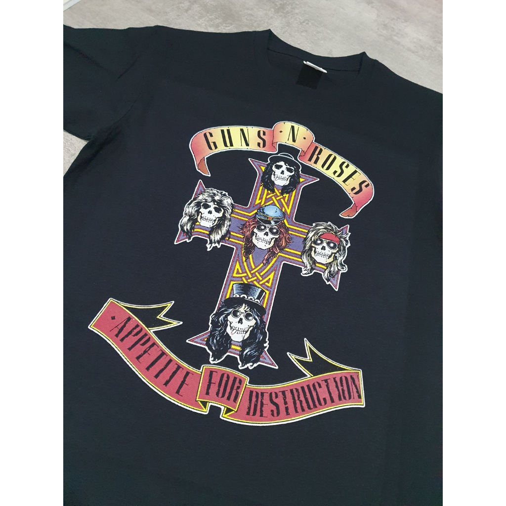 Jual Kaos Baju Band Rock GNR Appetite For Destruction Guns N Roses ...