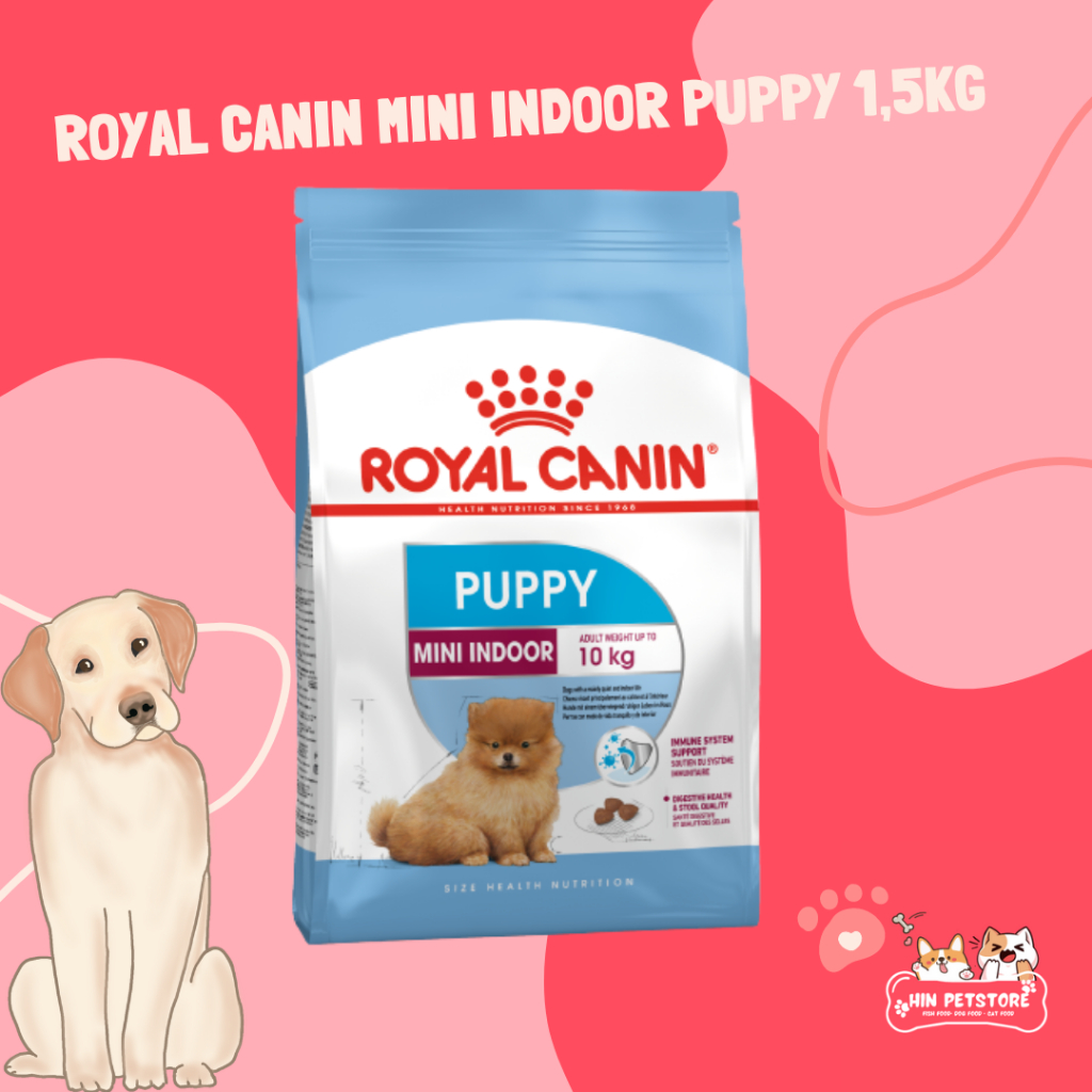 Jual Makanan Anjing - Royal Canin Mini Indoor Puppy 1,5kg | Shopee ...