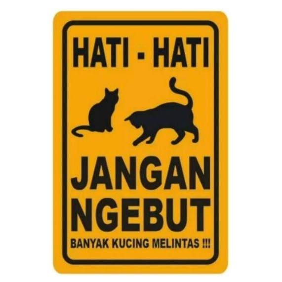 Jual Stiker Hati-hati Banyak Hewan Peliharaan, Hati - hati banyak ...