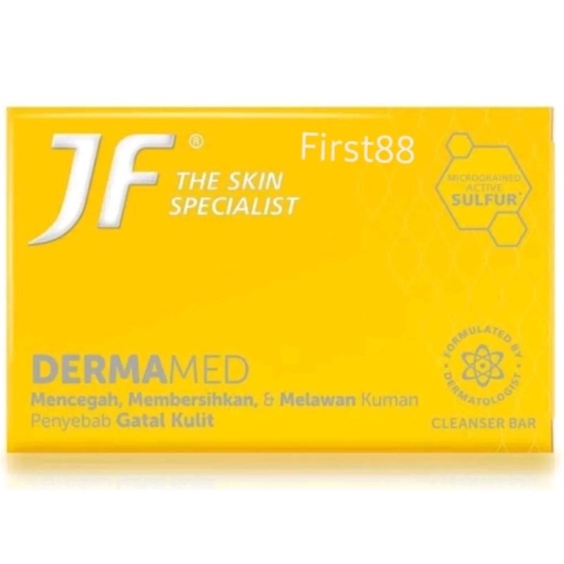 Jual Sabun Jf sulfur Dermamed Anti Kuman Dan Gatal Kulit 90 gram ...
