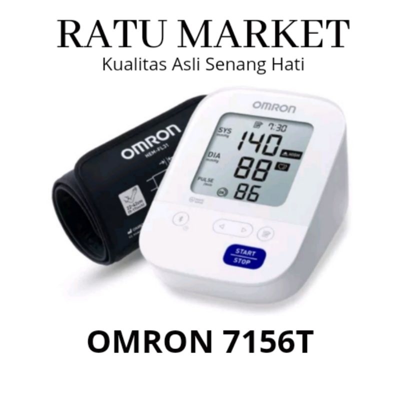 Jual OMRON 7156T BLOOD PRESSURE MONITOR GARANSI 5 TAHUN | Shopee Indonesia