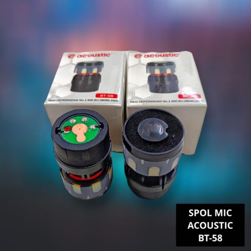Jual Spol Mic Acoustic BT58 / Spul Mic Acoustic BT 58 | Shopee Indonesia