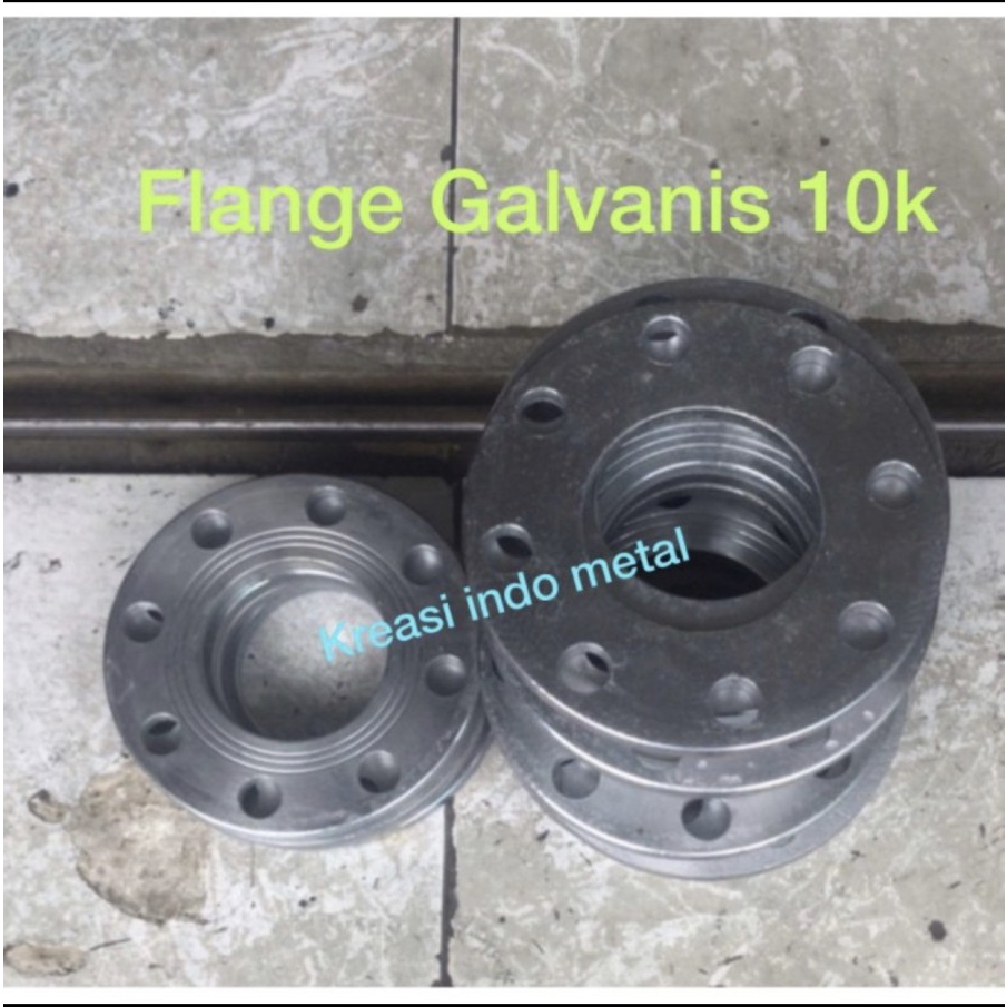 Jual 4" Flange STD jis 10k Galvanis Pleng 10 K Gip Galv DN100 DN 100 ...