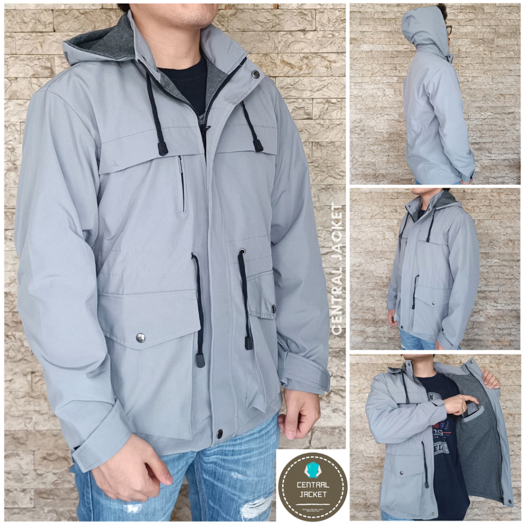 Jual JAKET PARKA PRIA - PARKA TEBAL WINDBREAKER - JAKET MOTOR ...